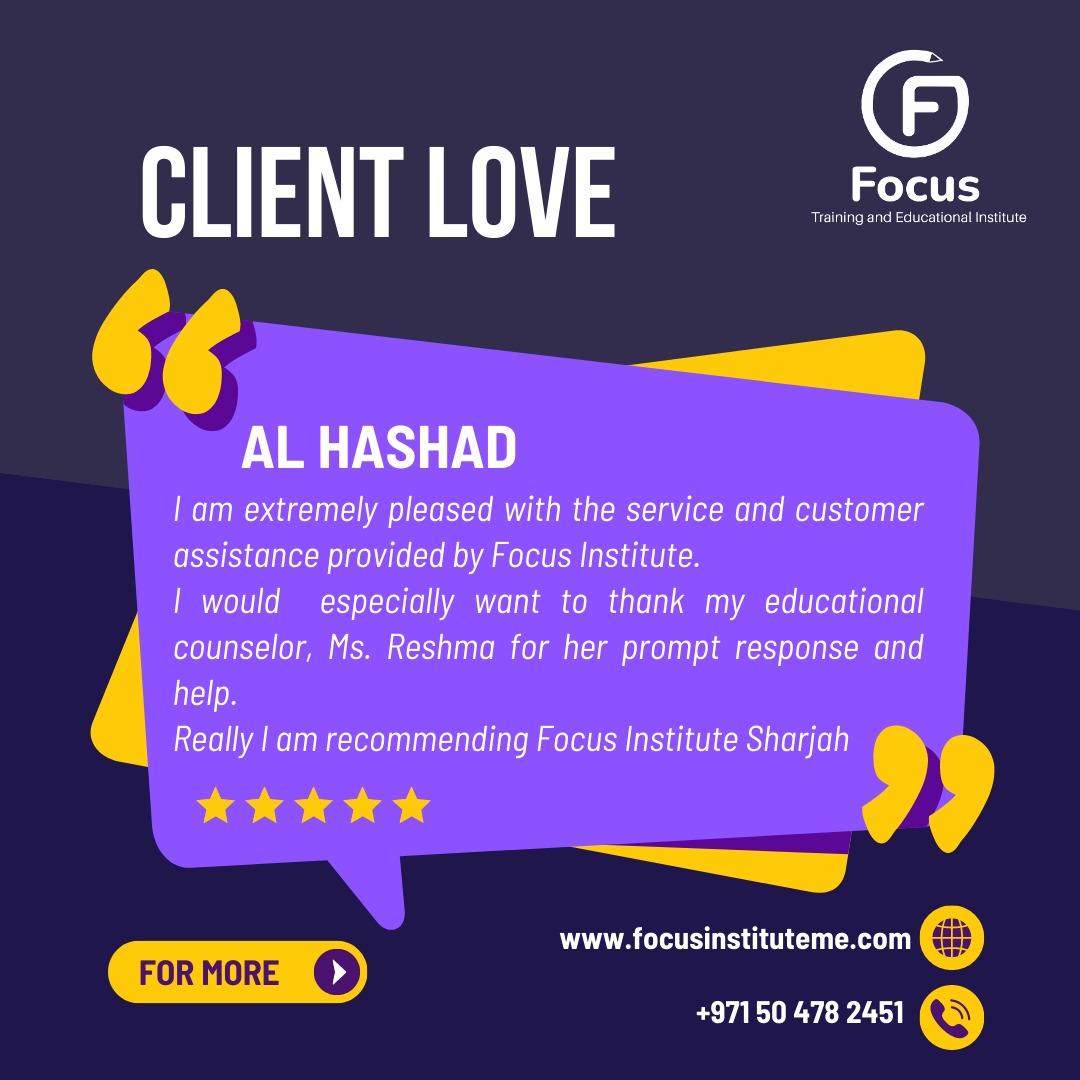 Advanced Excel - Focus Training and Educational Institute