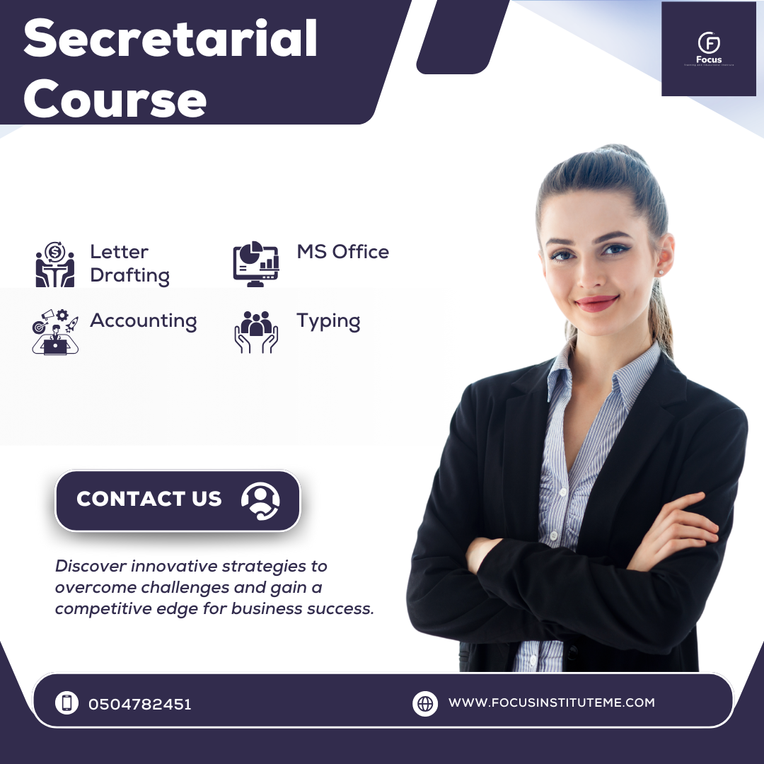 Secretarial Course - Focus Training and Educational Institute